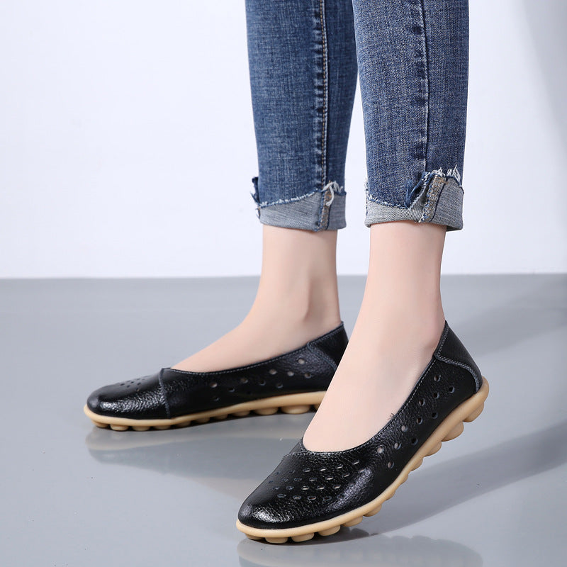 Comelyy Pregnant Casual Flat Sole Single Women Shoes
