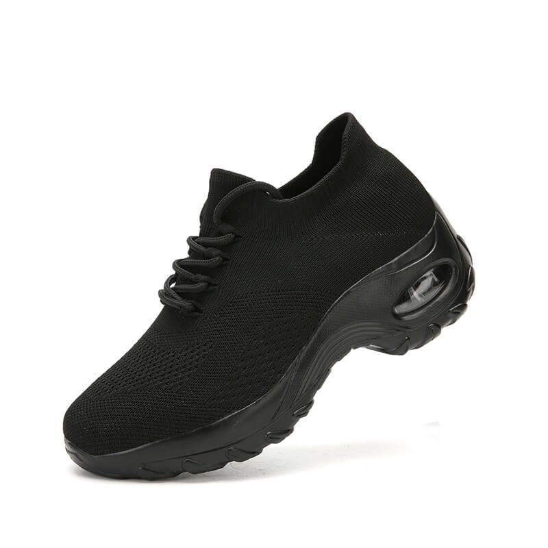 Comelyy Lace Up Walking Running Shoes Platform Sneakers