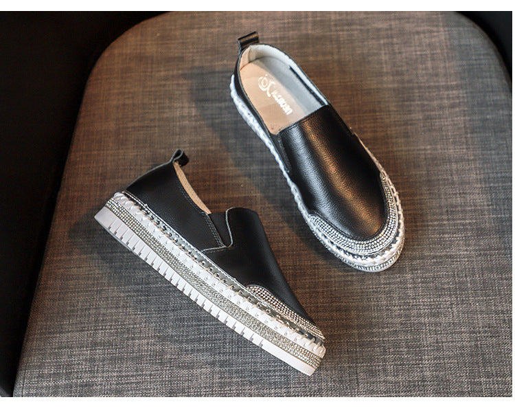 Comelyy Casual Versatile Diamond Inlaid Shoes