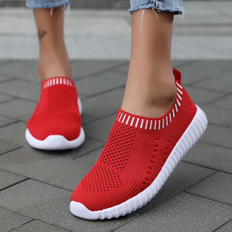 Comelyy Mesh Women Casual Slip On Shoes