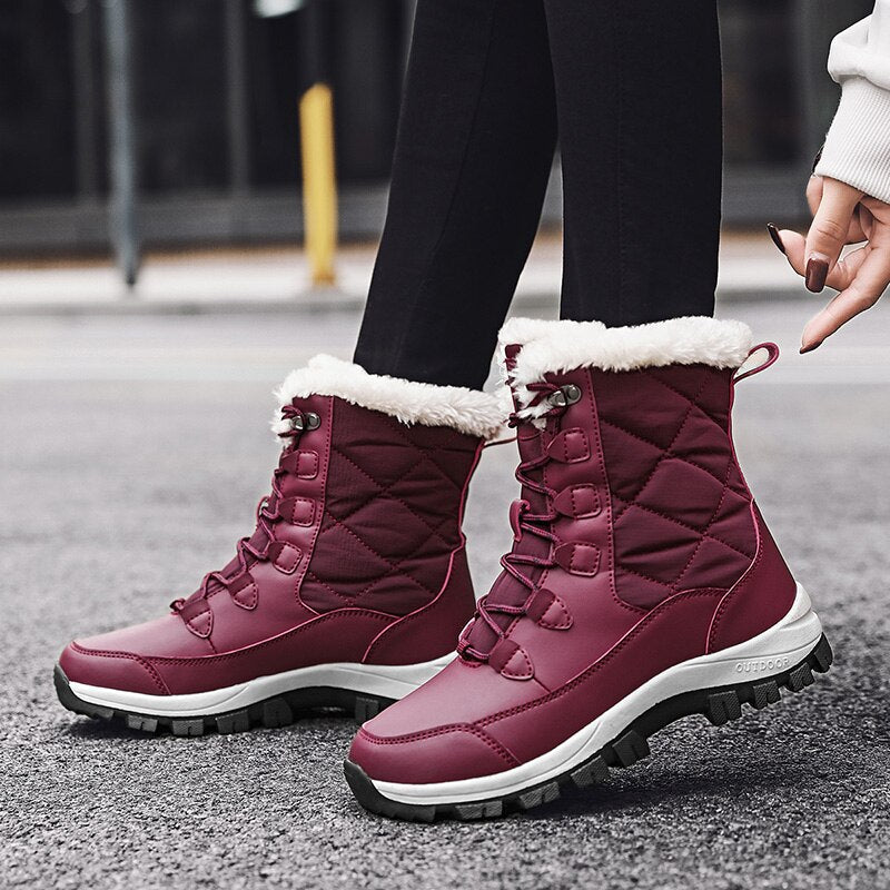Comelyy Ankle Boots Women Winter Shoes
